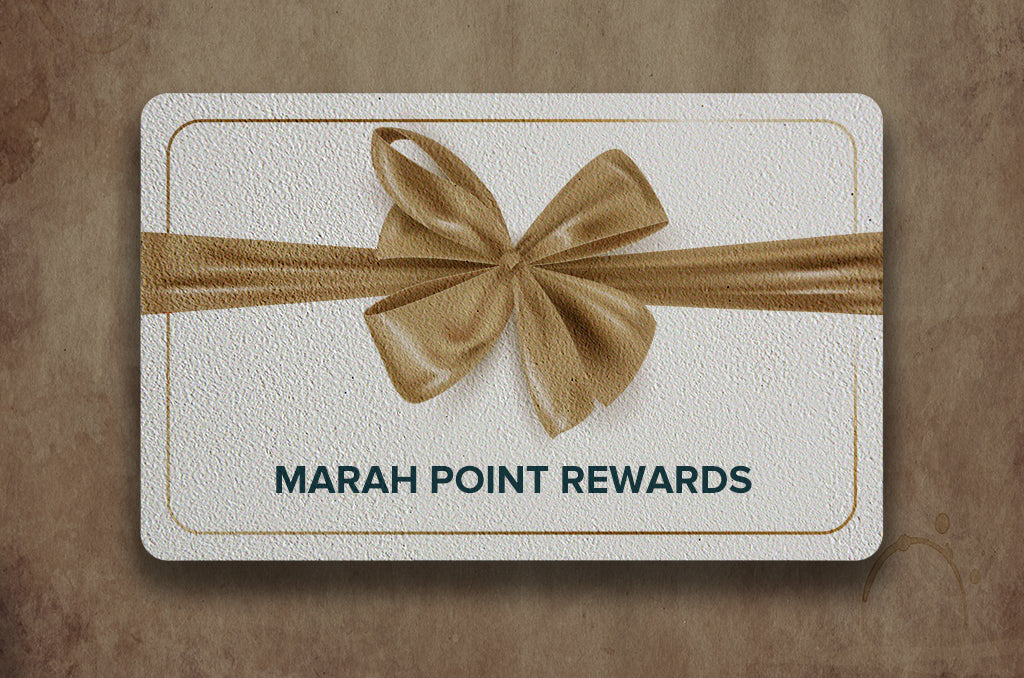 Marah Point Rewards Program – Marah Natural