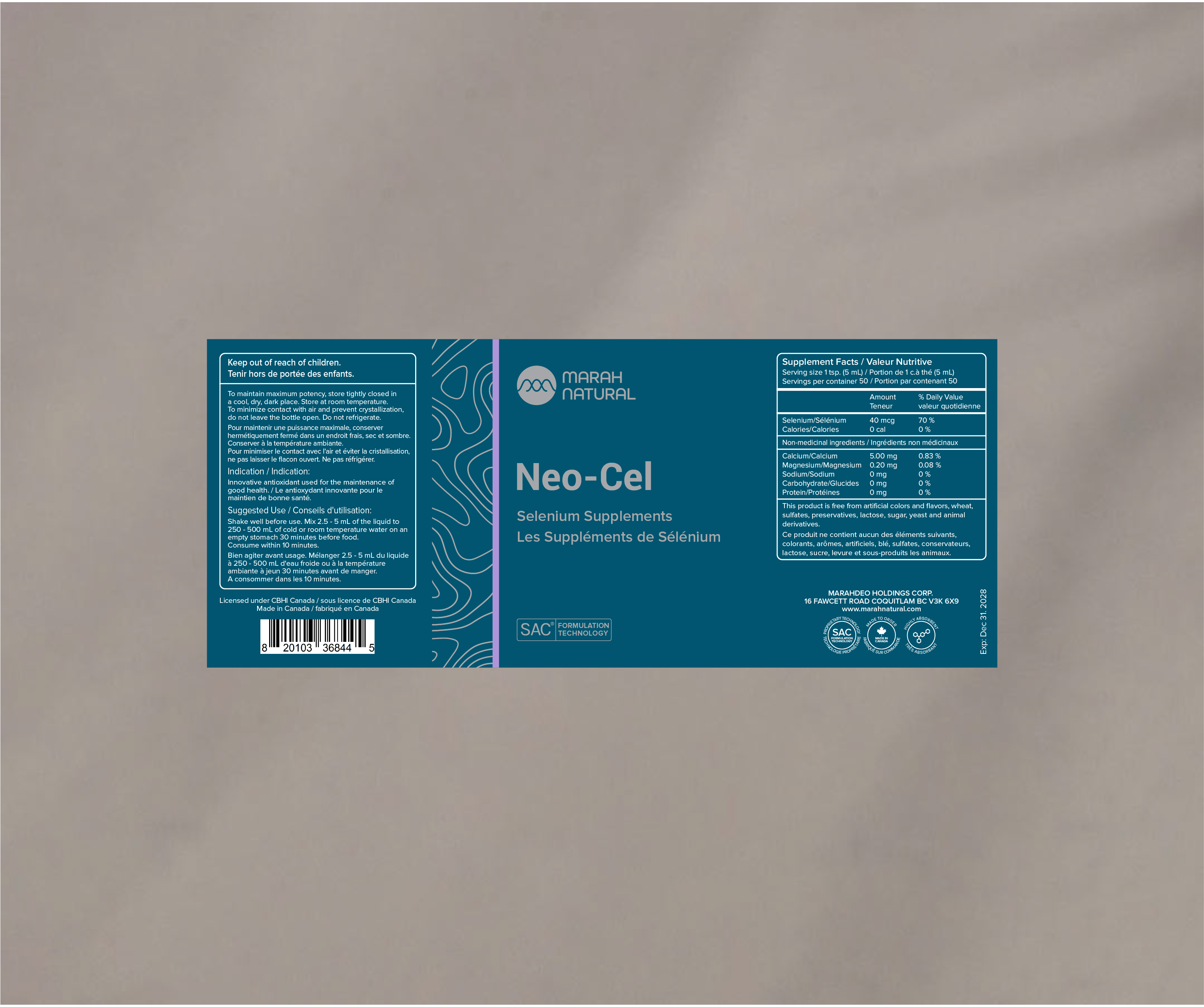 Neo-Cel | Bone-Building and Repairing | Marah Natural™